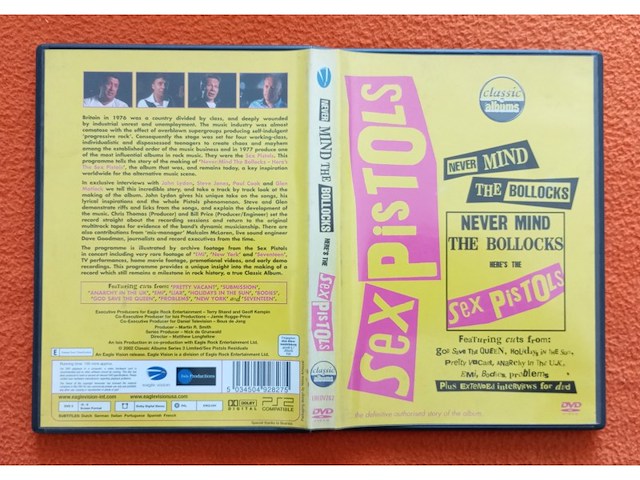 SEX PISTOLS - Never Mind The Bool (DVD) Made in EU