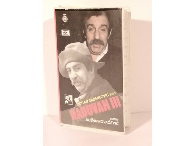 RADOVAN III ORIGINALNA VHS KASETA  (OMOT A)