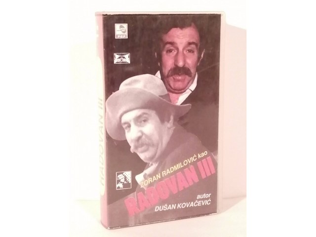 RADOVAN III ORIGINALNA VHS KASETA  (OMOT B)