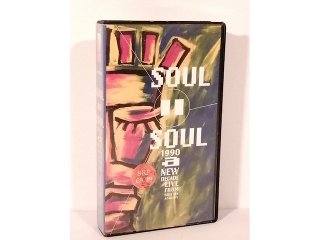 SOUL II SOUL 1990 LIVE FROM BRIXTON ACADEMY VHS