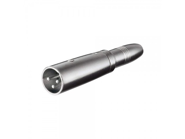 Adapter 6.3mm MO F -XLR 3P M