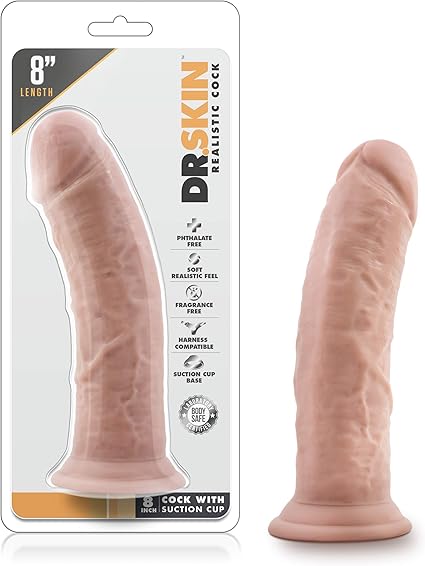 Silikonski dildo u boji kože 330941