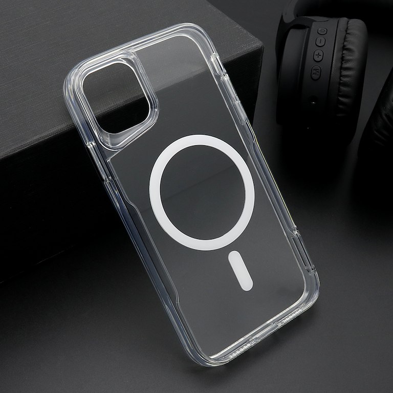 Zastitna maska (futrola) AURA MagSafe - iPhone 11 (6.1) bela (MS)