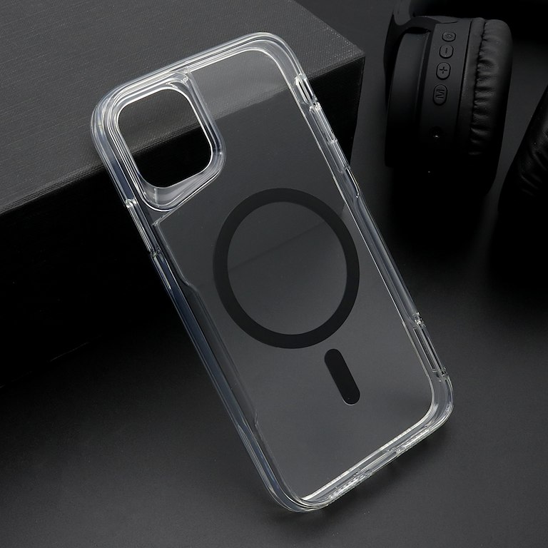 Zastitna maska (futrola) AURA MagSafe - iPhone 11 (6.1) crna (MS)