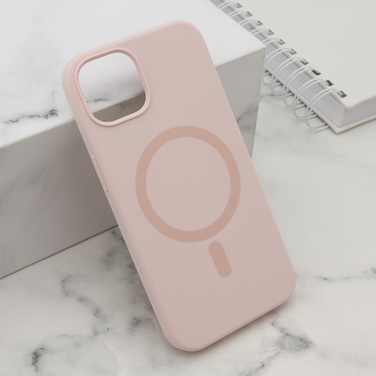 Zastitna maska (futrola) PURE MagSafe - iPhone 14 (6.1) roze (MS)