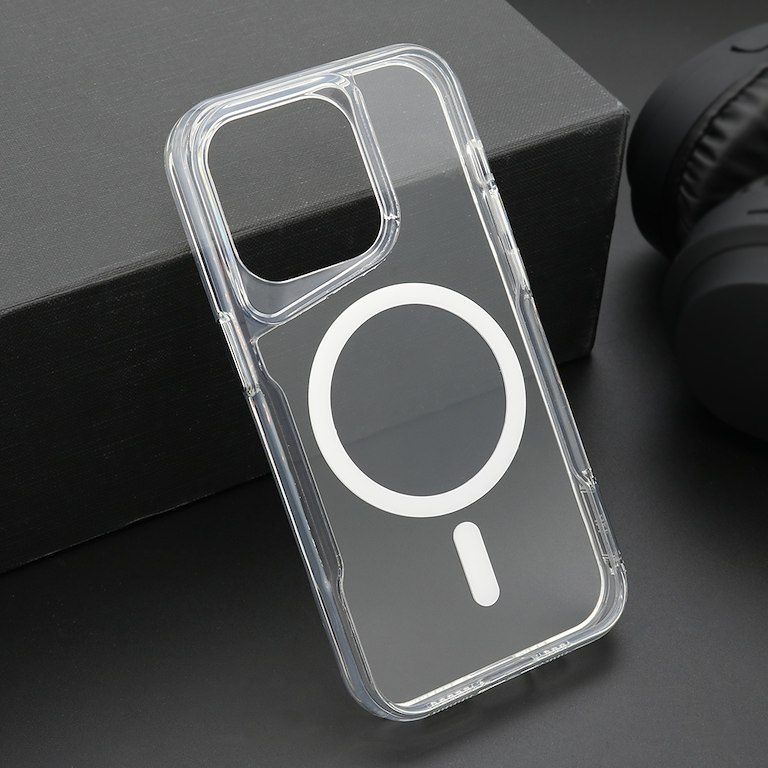 Zastitna maska (futrola) AURA MagSafe - iPhone 14 Pro (6.1) bela (MS)