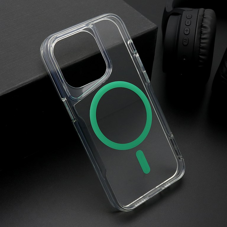 Zastitna maska (futrola) AURA MagSafe - iPhone 14 Pro (6.1) zelena (MS)