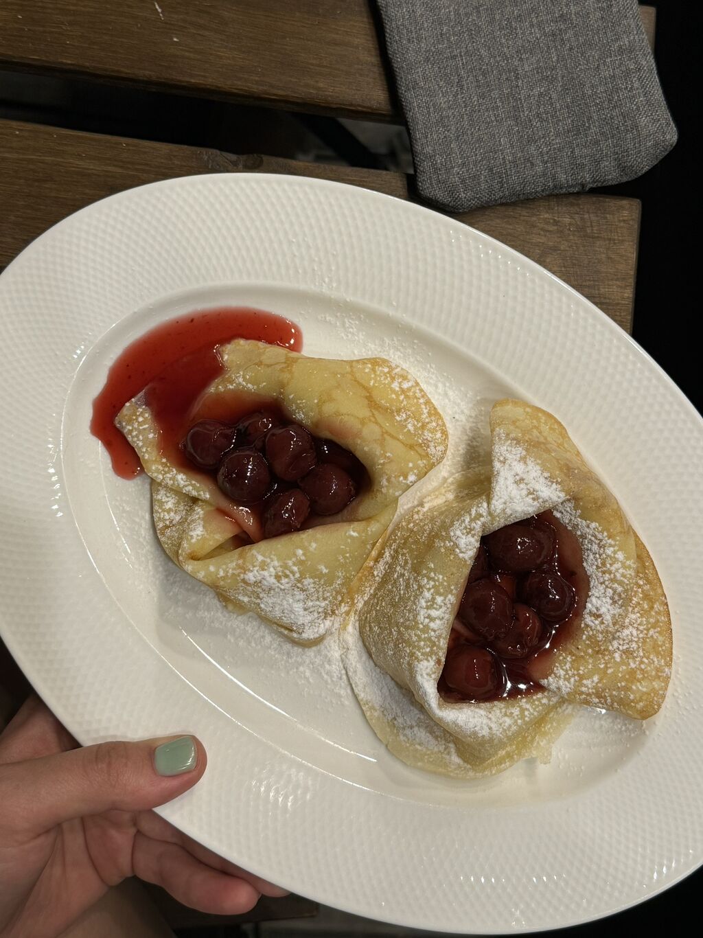 Tasty semi-finished product pancakes