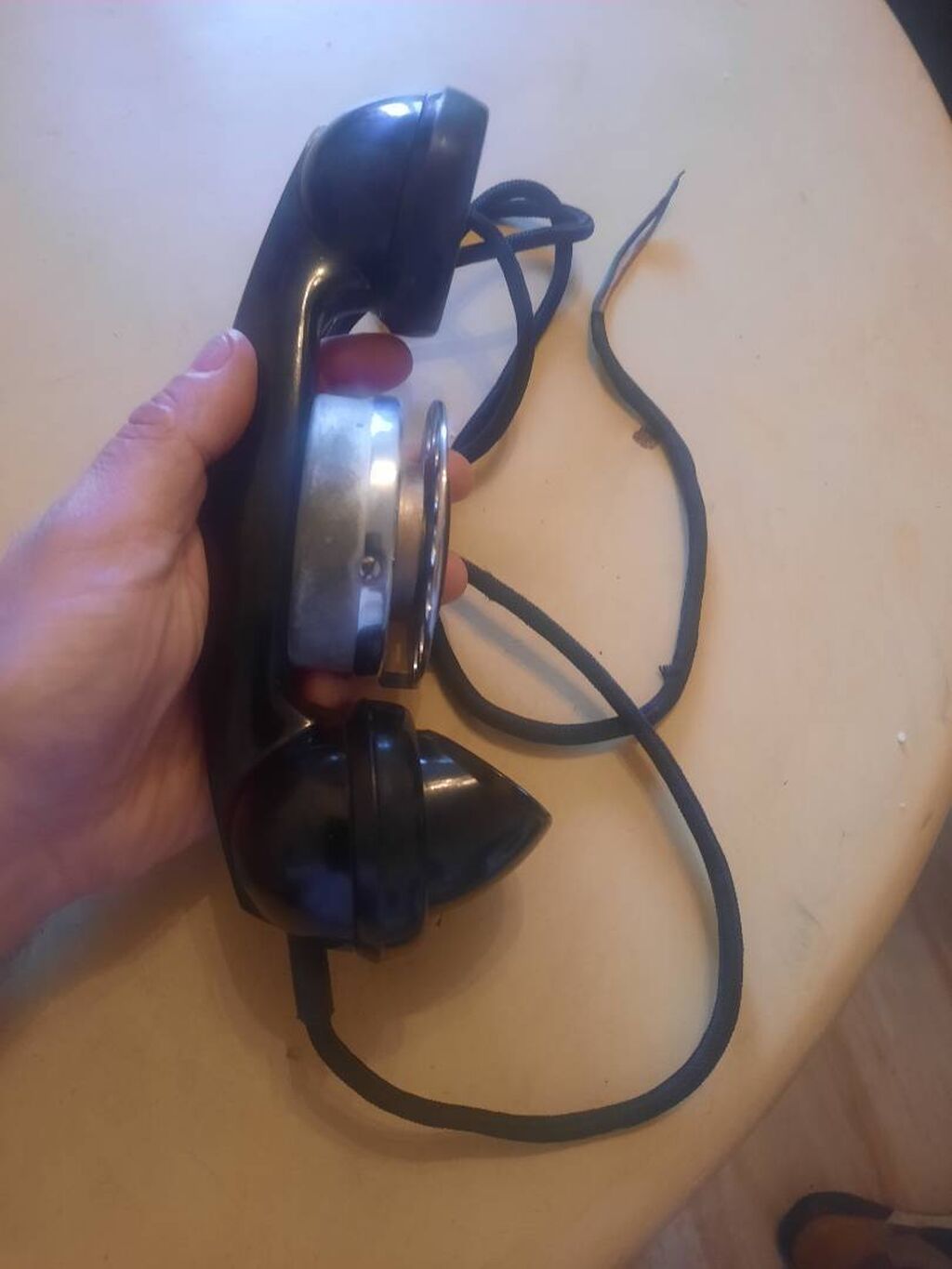 Stara ispitna telefonska/bakelitna slusalica - retro Nepoznato stanje