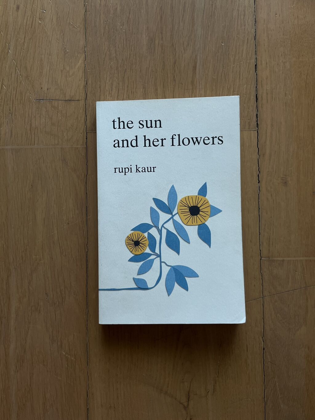 Knjiga “the sun and her flowers”. Kupljena u inostranstvu, nova