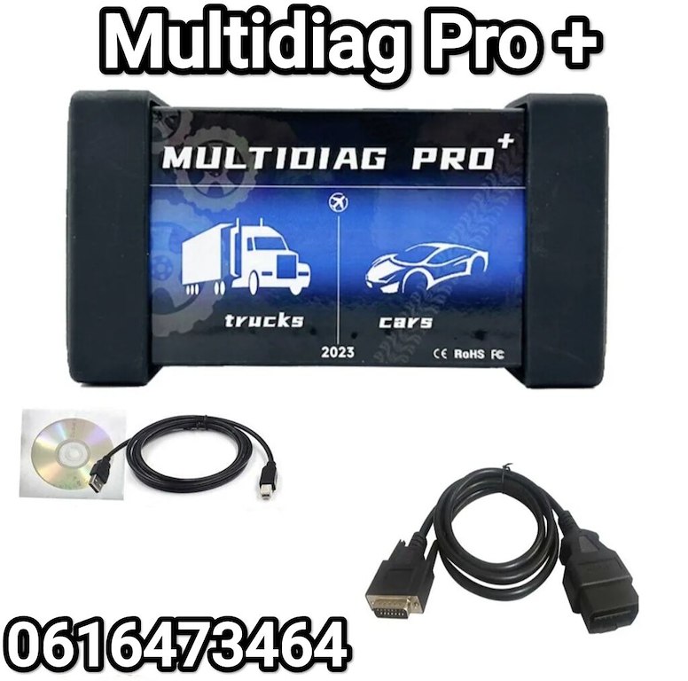 NOVO- MultiDiag Pro + Bluetooth 2021.11 Auto Dijagnostika Nova