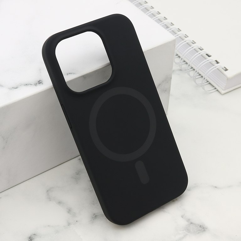 Zastitna maska (futrola) PURE MagSafe - iPhone 15 Pro (6.1) crna (MS)