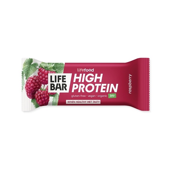 Lifebar protein malina organic 40g