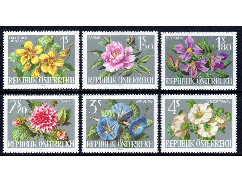 Austrija 1964. Flora