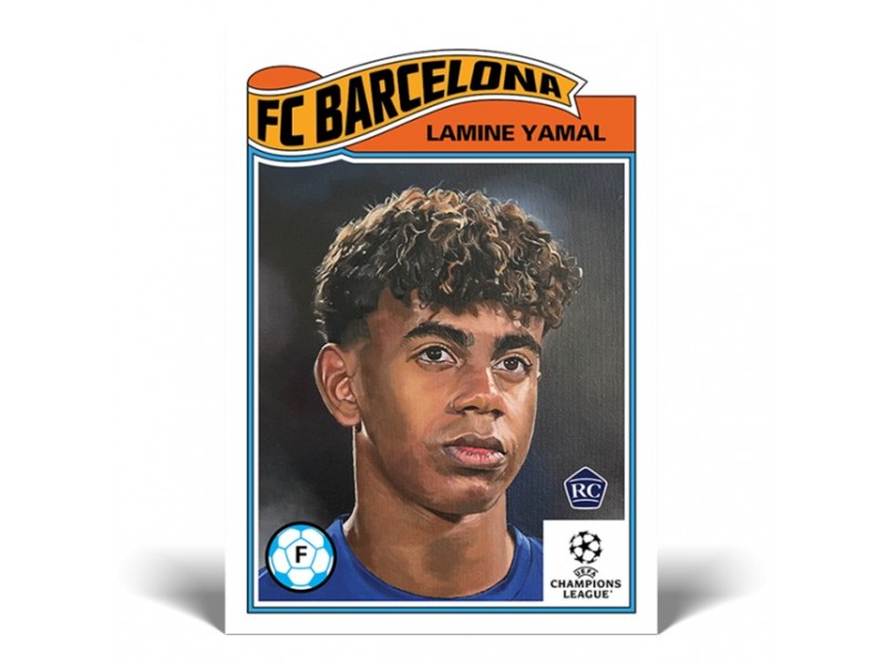 Lamine Yamal Barcelona FC TOPPS Living Set