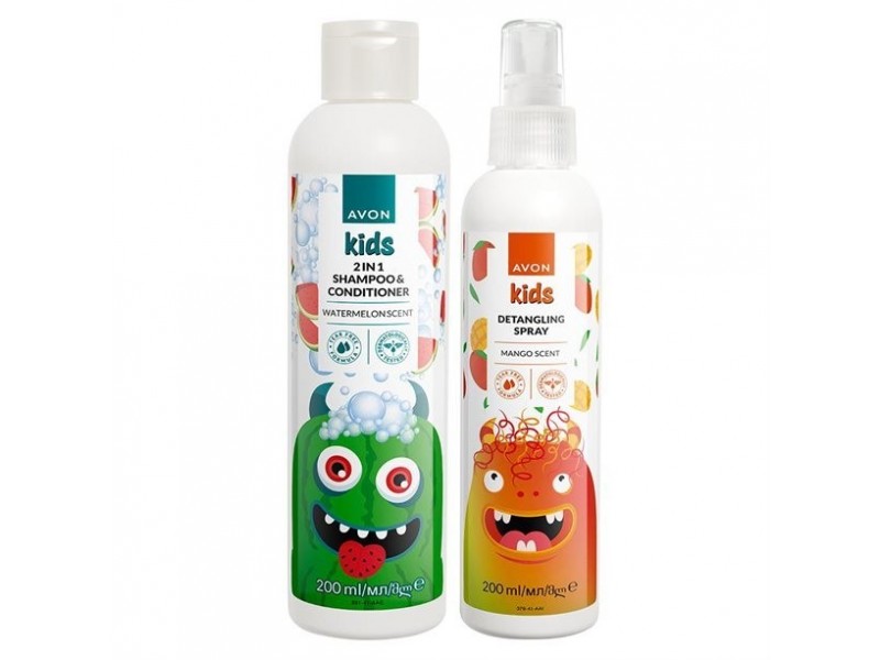 Avon Kids veseli DUO za negu kose