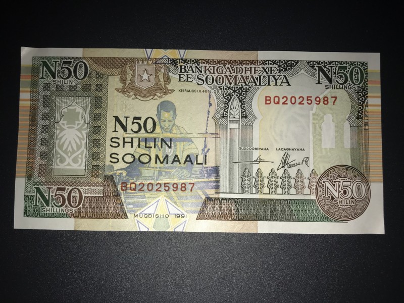 SOMALIJA 50 SILINGA. UNC.