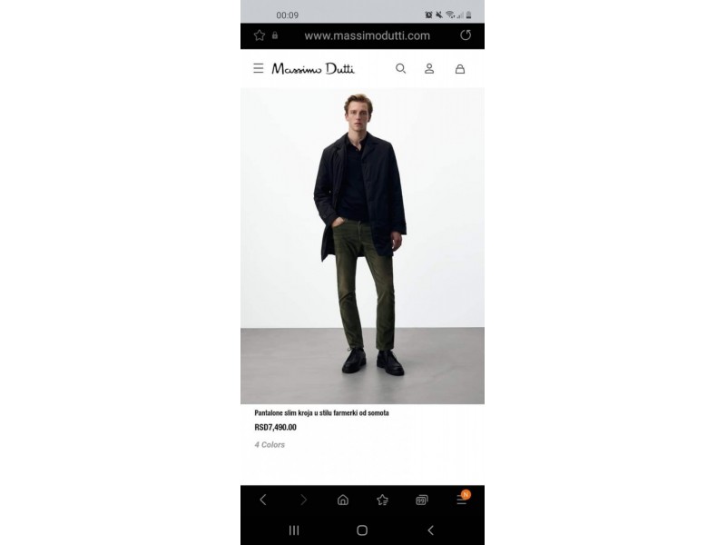 Massimo dutti vel M