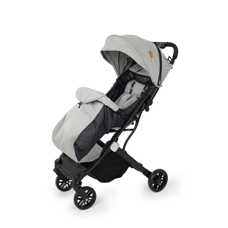 Jungle Kolica Quad Light Grey Sa Zimskom Navlakom