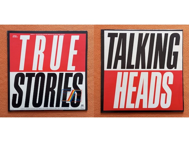 TALKING HEADS - True Stories (LP) Made in Greece