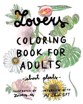 COLORING BOOK FOR ADULTS - ABOUT PLANTS