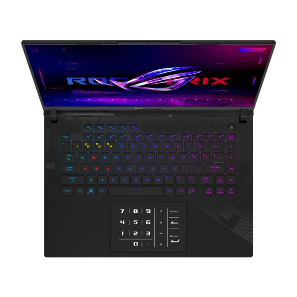 Asus ROG Strix SCAR 16 G634JZR-RA085X gejmerski laptop Intel® 24-cores i9 14900HX 16" QHD+ 32GB 1TB SSD GeForce RTX4080 Win11 Pro crni+ranac