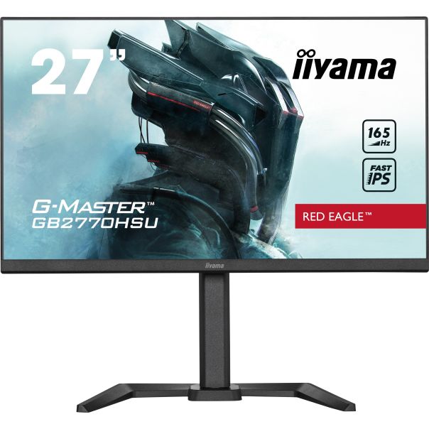 IIYAMA Gaming monitor 27" IPS FHD 165Hz Speakers GB2770HSU-B5