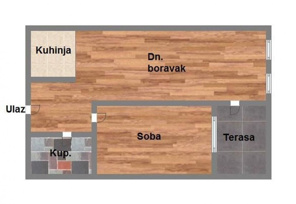 Izgradnja na Novom Naselju odličan dvosoban