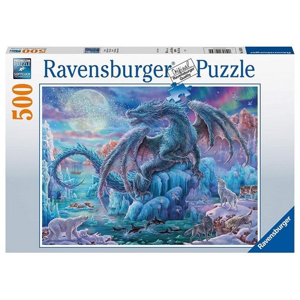 Ravensburger puzzle - Mistični zmaj - 500 delova