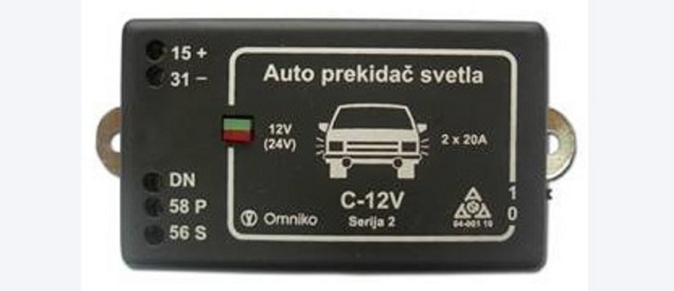 Automatski prekidac za svetlo na automobilima