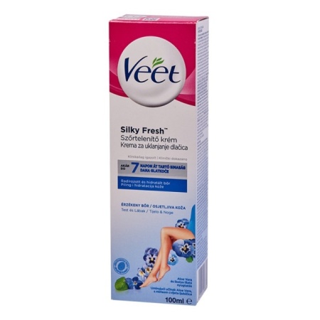 VEET SILKY FRESH krema za depilaciju nogu 100ml