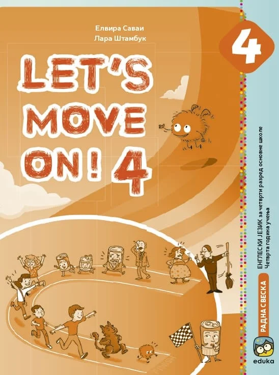 Engleski jezik, Let's move on!, 4 - radna sveska EDUKA