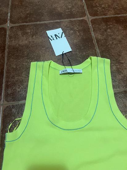 Zara Neon zelena majica S