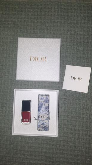 Dior set crveni karmin i lak