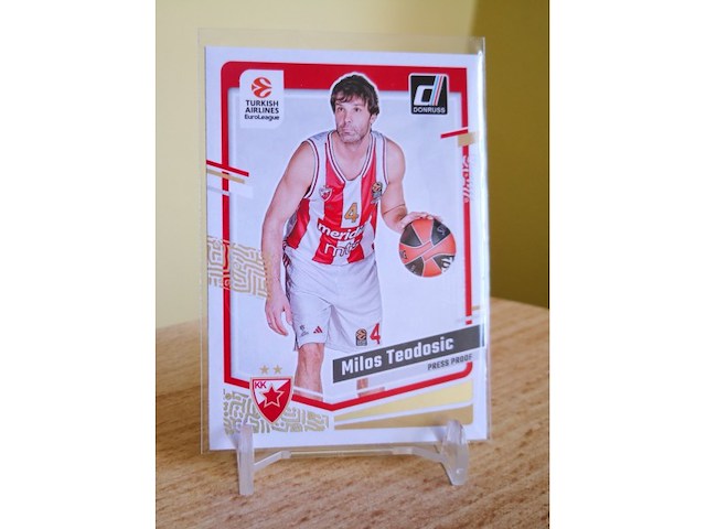 TEODOSIC C. zvezda - Press proof EUROLEAGUE 23/24!