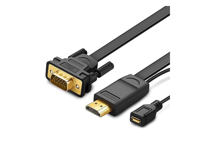 Kabl HDMI M-VGA M 1.5m