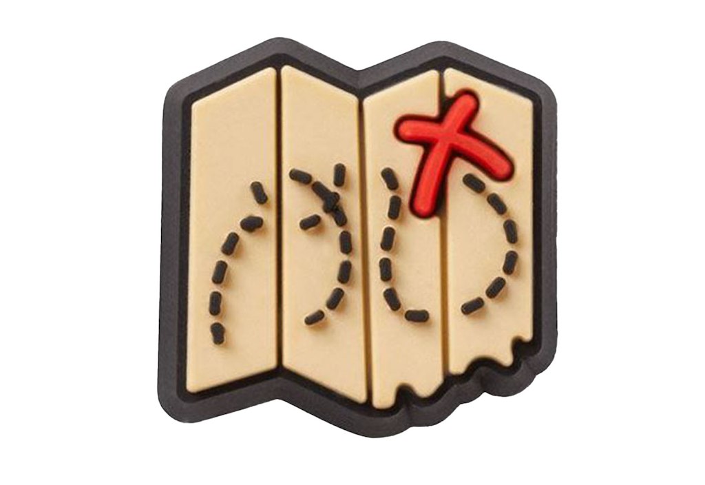 Crocs Crocs Jibbitz - Tiny Treasure Map