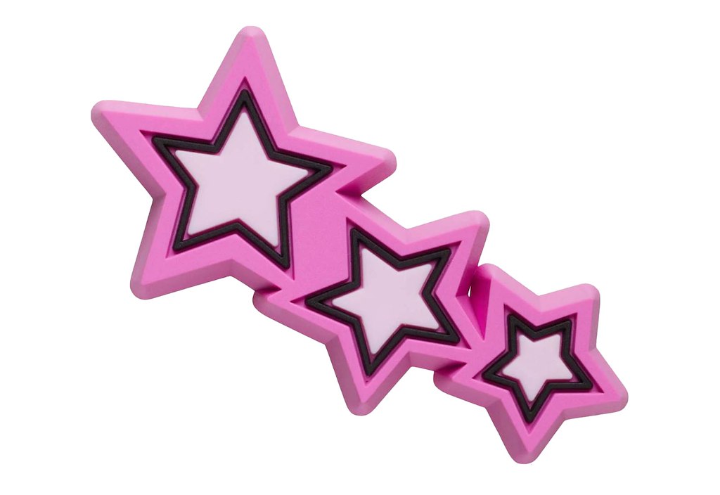 Crocs Crocs Jibbitz - Triple Pink Star