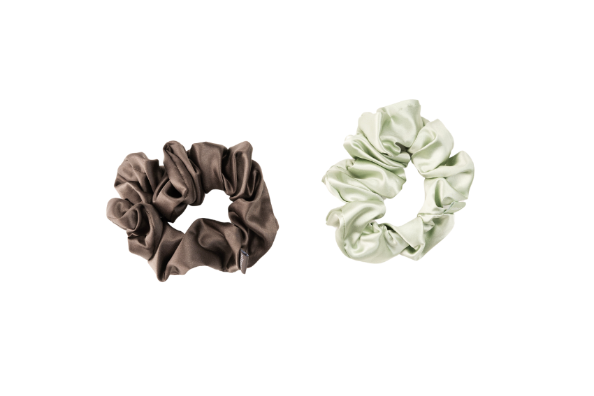 Smoky Dream duo large scrunchies