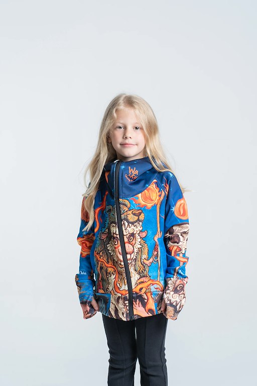 KIDS BLUE SHAMAN HOODIE