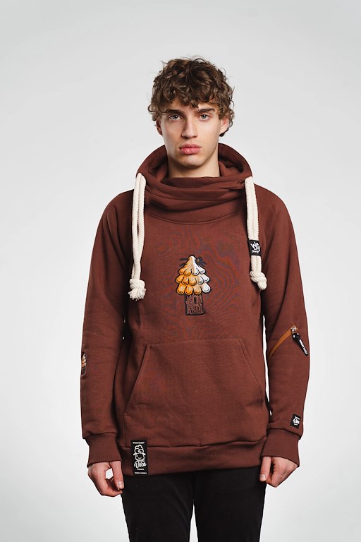 M's Classic Brown Tree Hoodie