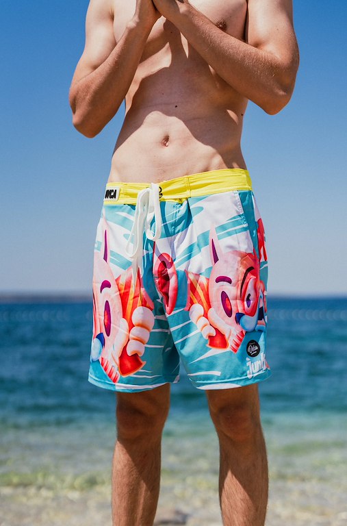 M'S SHORT RABBIT SWIM SHORTS