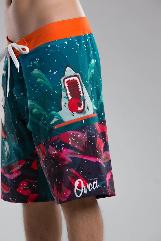 M's Shark Swim Shorts