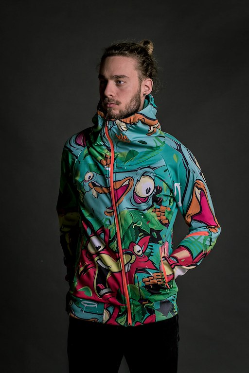 M'S COLOR JUNK ZIP HOODIE