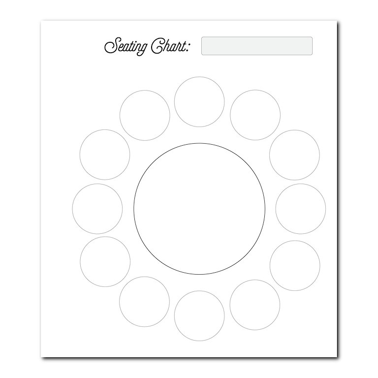 Insert – Raspored sedenja (10 listova)