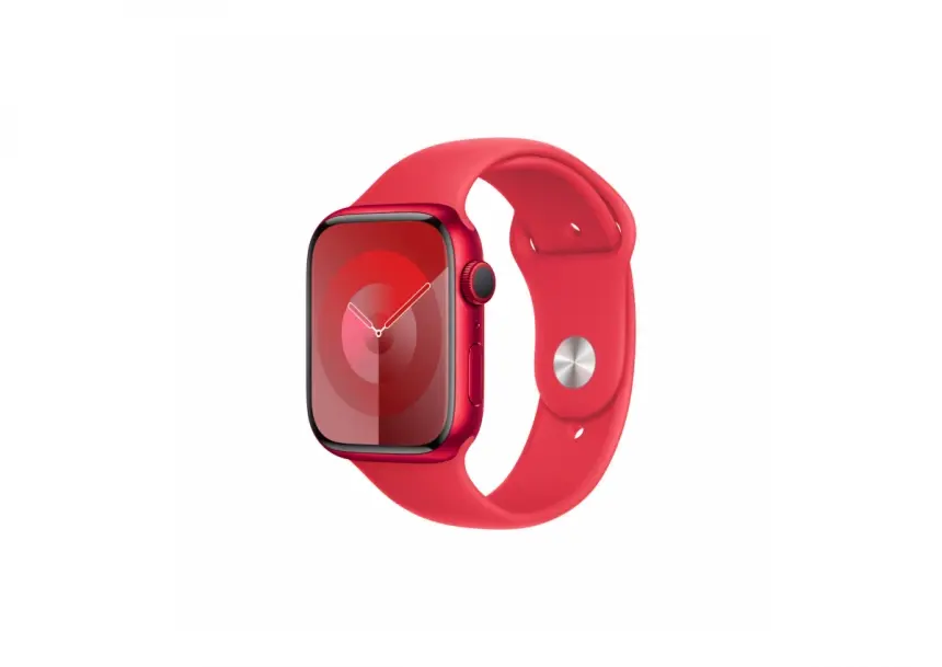 Apple Watch S9 GPS 45mm RED with RED Sport Band - S/M