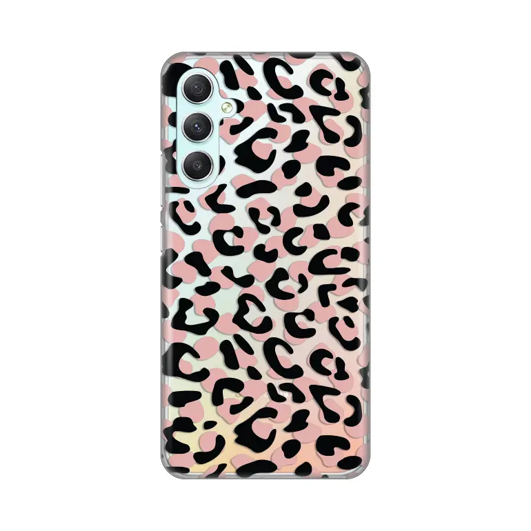 Silikonska maska za Samsung A346B Galaxy A34 5G Animal Print Skin providna