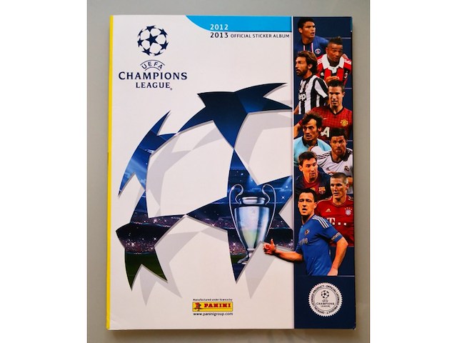 Panini CHAMPIONS LEAGUE 2012/13 - NOV album!