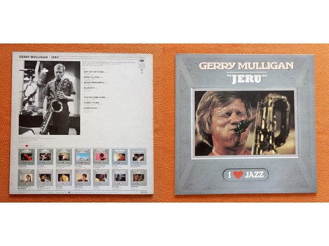 GERRY MULLIGAN - Jeru (LP) Made in Holland