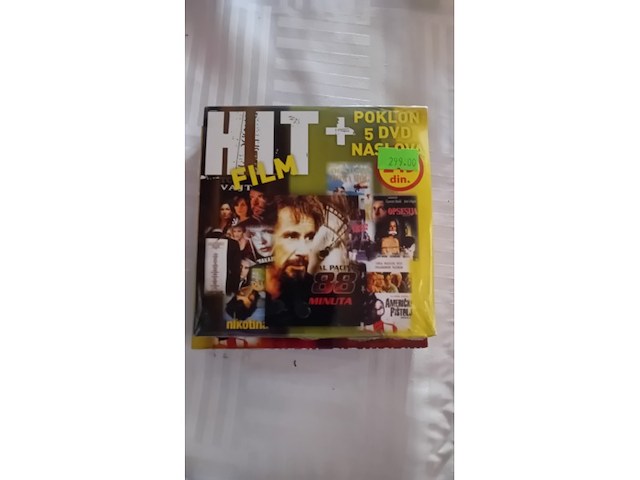 HIT 2 FILM + 5 DVD-a